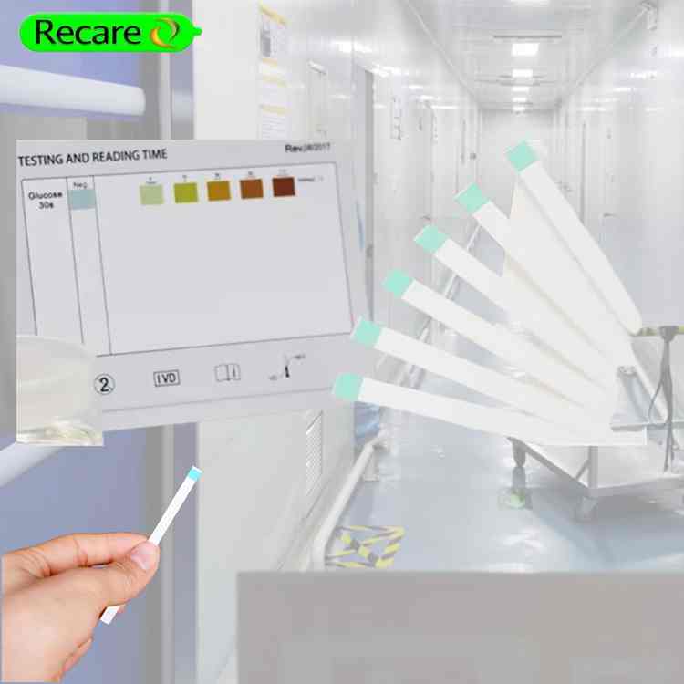 Urine Dipstick Test Glucose Reagent Strips For Urinalysis